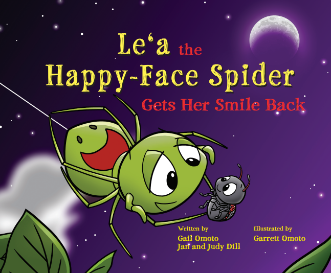Le'a the Happy Face Spider Gets Her Smile Back – Bess Press
