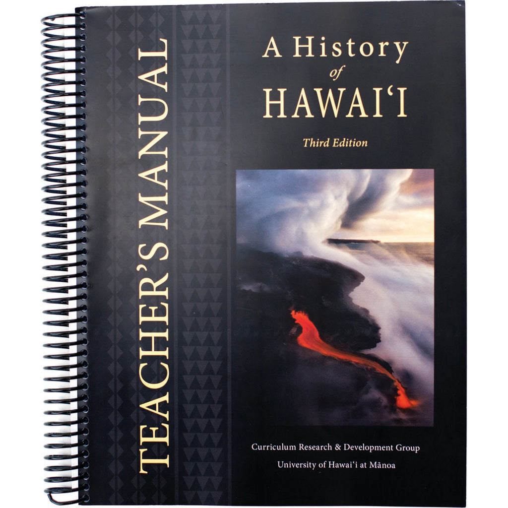 A History of Hawaiʻi, 3rd Edition, Teacher's Manual – Bess Press