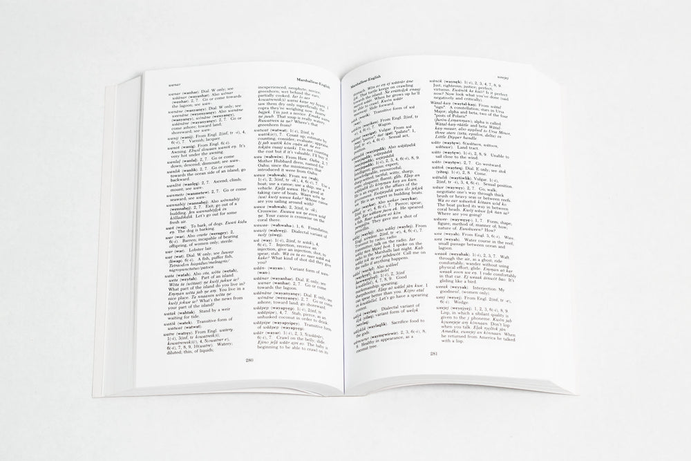 Marshallese English Dictionary – Bess Press
